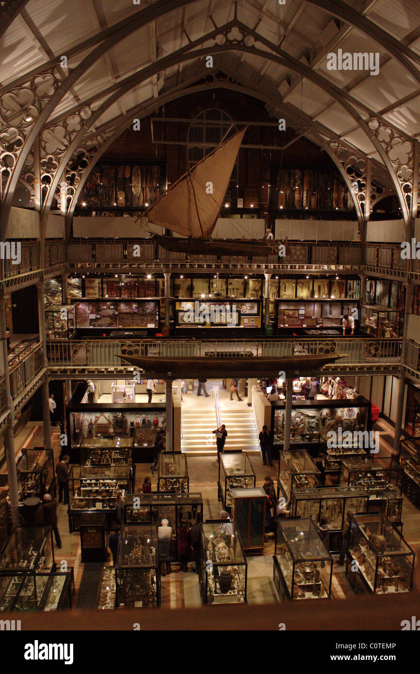 Inside the Pitt Rivers Museum, Oxford Stock Photo - Alamy
