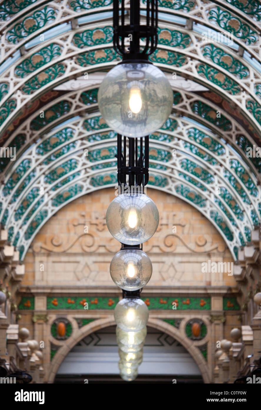 The County Shopping Arcade Leeds Stock Photo - Alamy