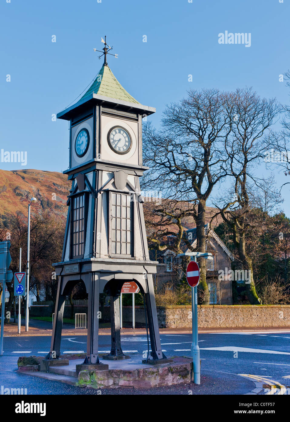 Tillicoultry clock tower hi-res stock photography and images - Alamy