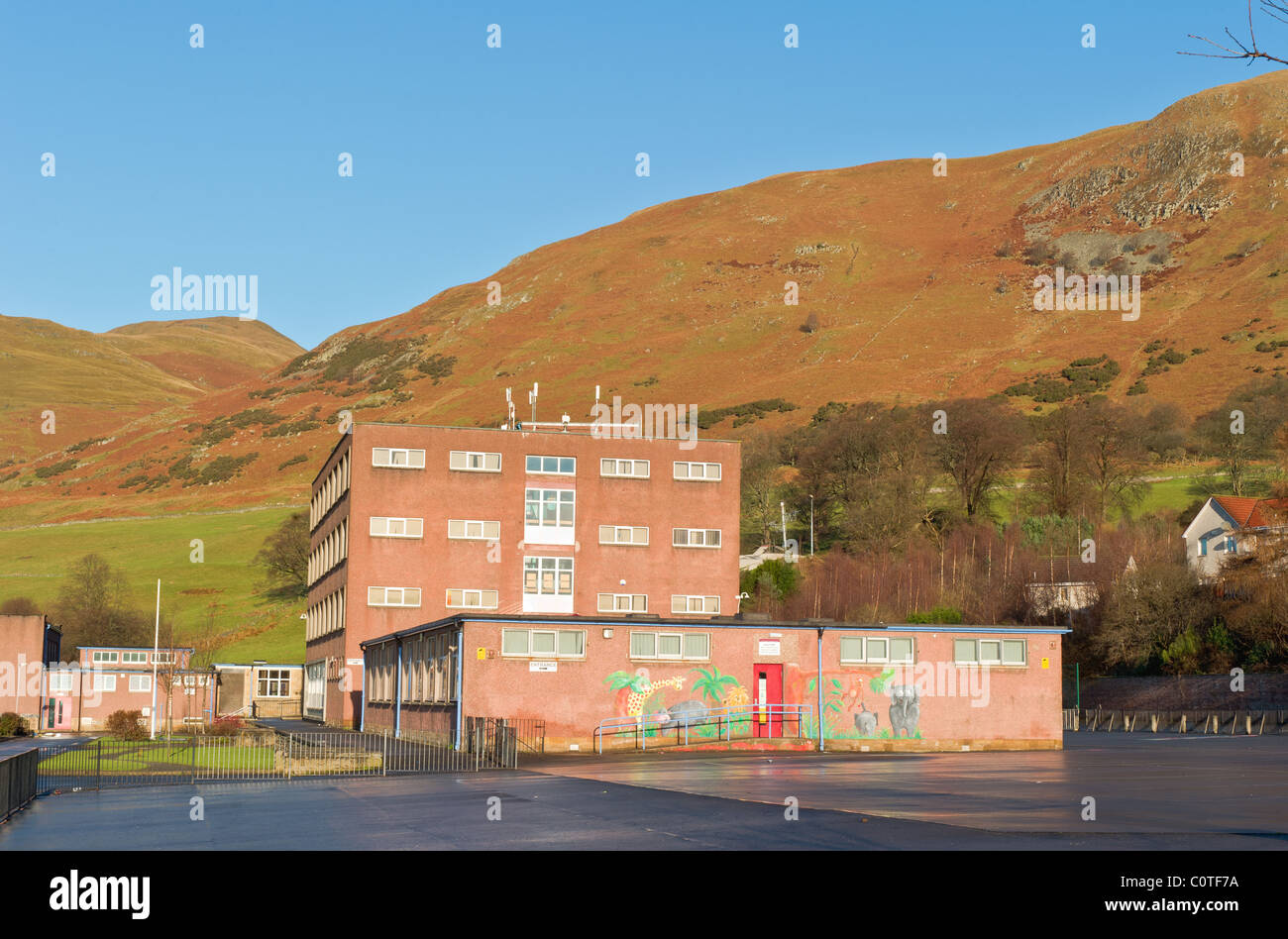Tillicoultry Primary School, Clackmannanshire, Scotland Stock Photo - Alamy