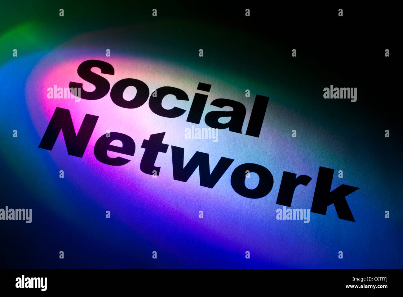 Social network word hi-res stock photography and images - Alamy