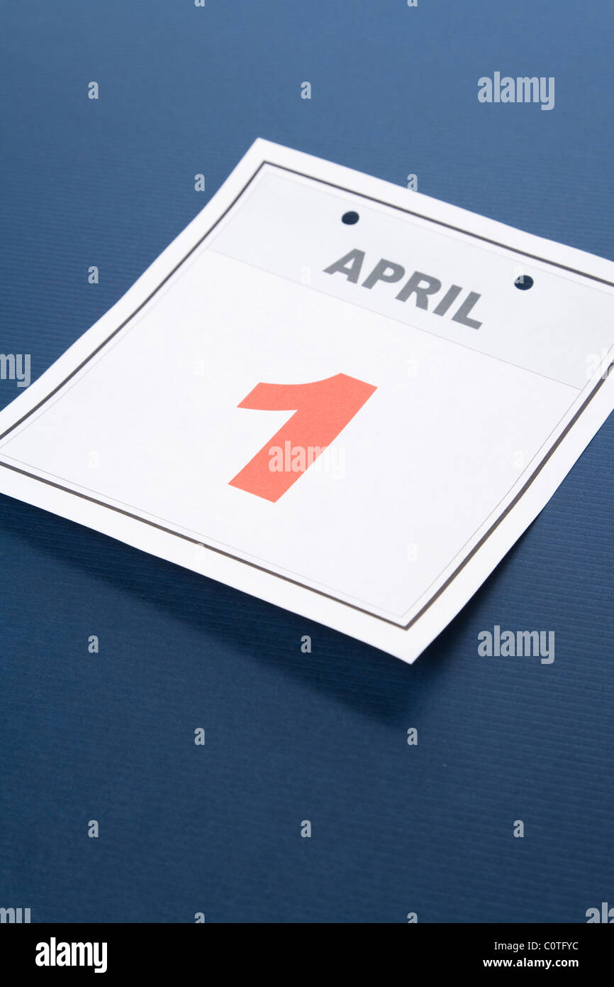 Day 1 calendar hi-res stock photography and images - Alamy