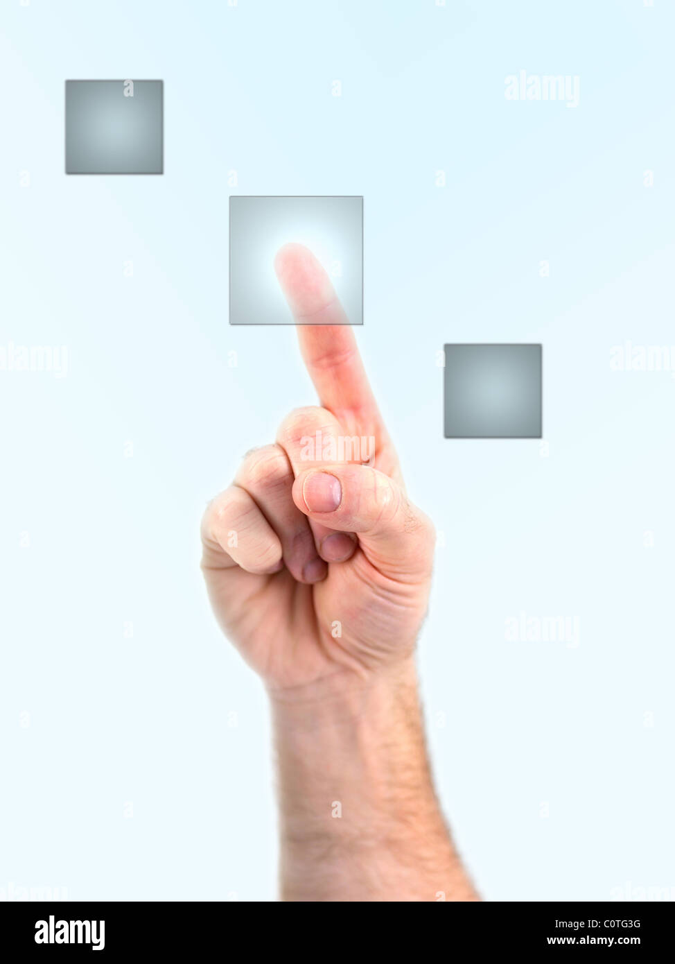 A touch screen Stock Photo - Alamy