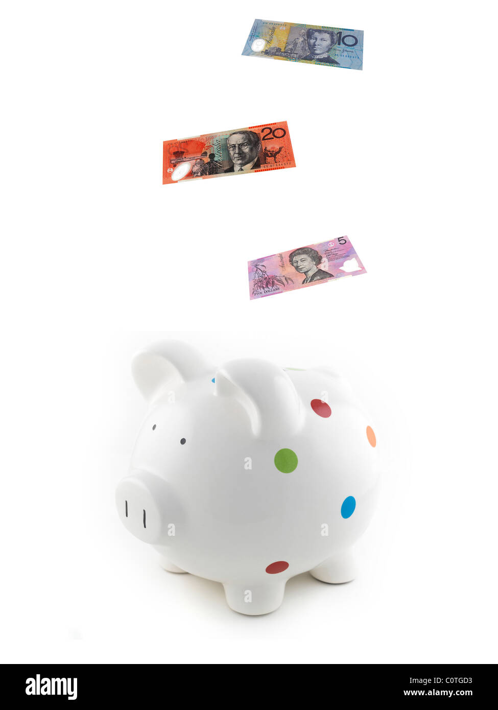 Australian twenty dollar note Cut Out Stock Images & Pictures - Alamy
