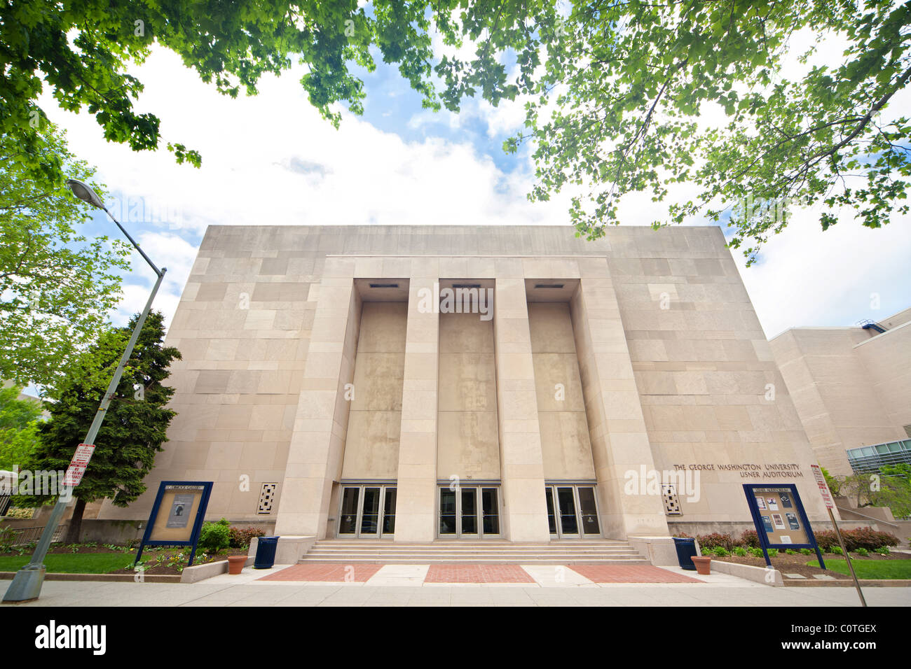 Washington DC the George Washington University GW Lisner Auditorium at ...