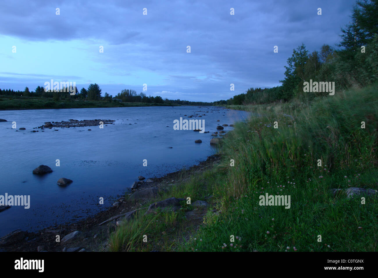 river becancour notre de lourde, quebec, canada Stock Photo - Alamy