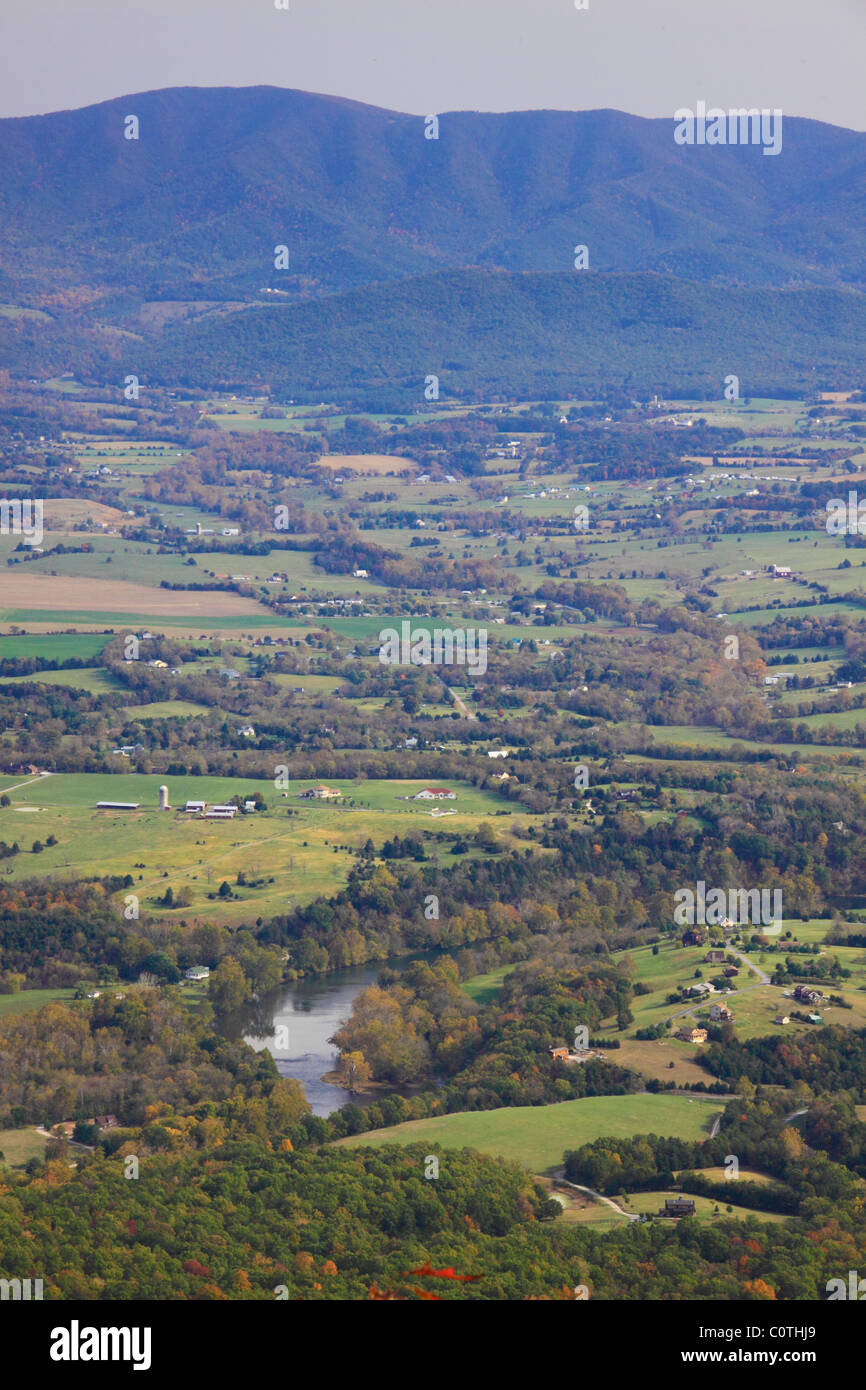 View of Page Valley From Kennedy Peak Summit, Massanutten Mountain ...