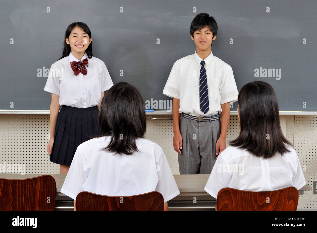 Japanese boys in school uniform hi-res stock photography and images - Alamy