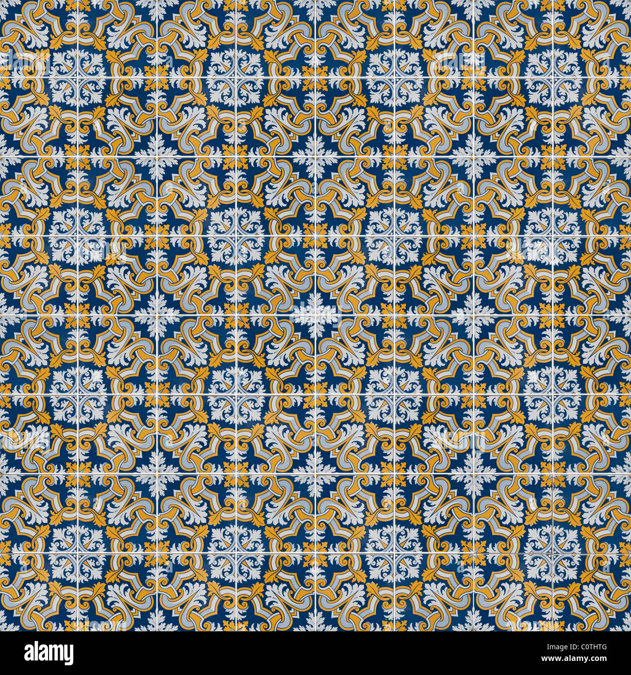Seamless tile pattern of ancient ceramic tiles Stock Photo - Alamy