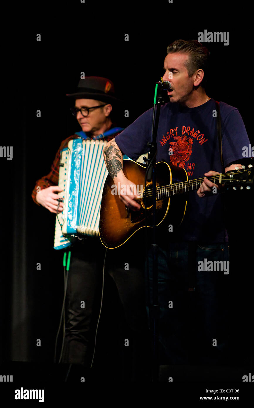 Rock Band Social Distortion performing live in concert Stock Photo - Alamy