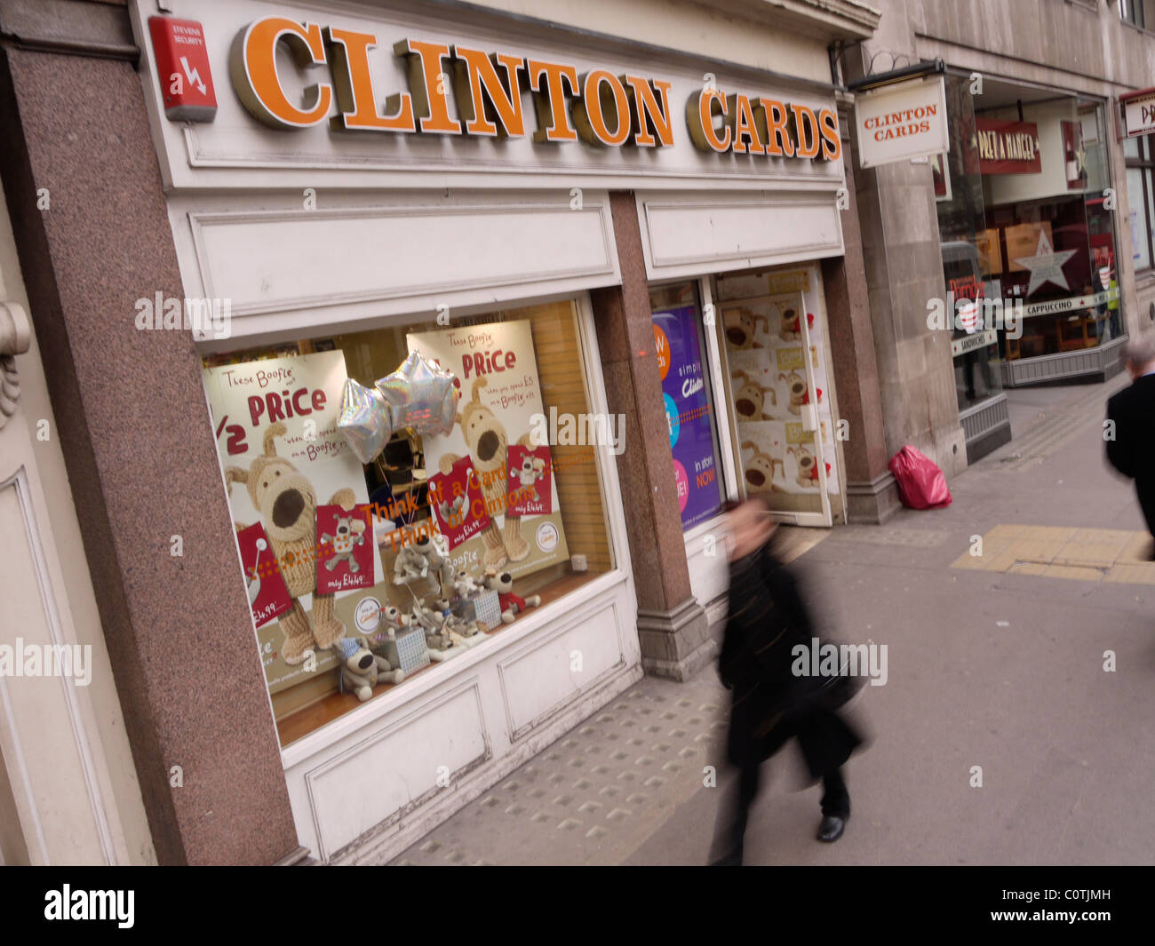 Clinton cards retail card outlet London Stock Photo - Alamy