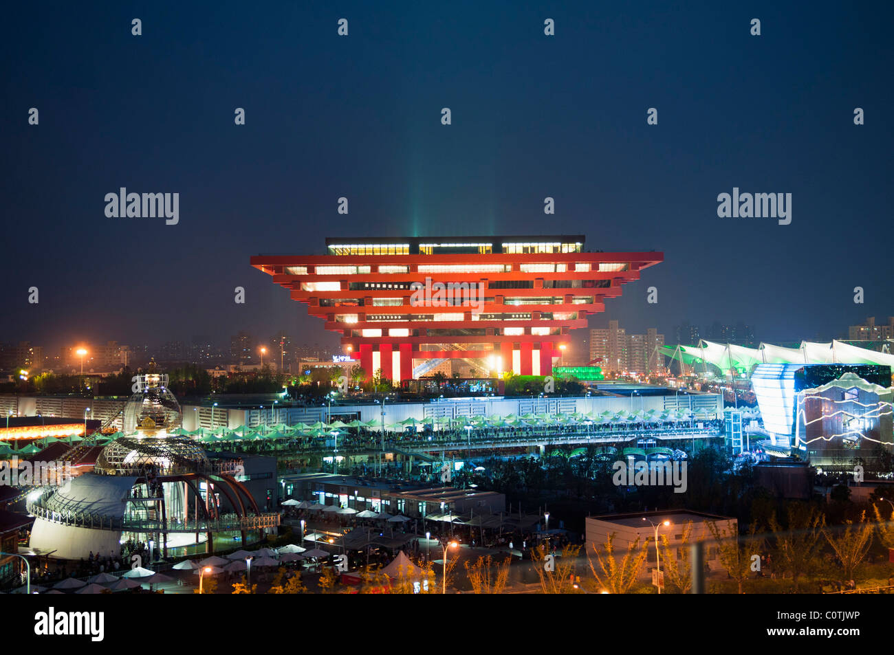 Expo shanghai 2010 aerial hi-res stock photography and images - Alamy