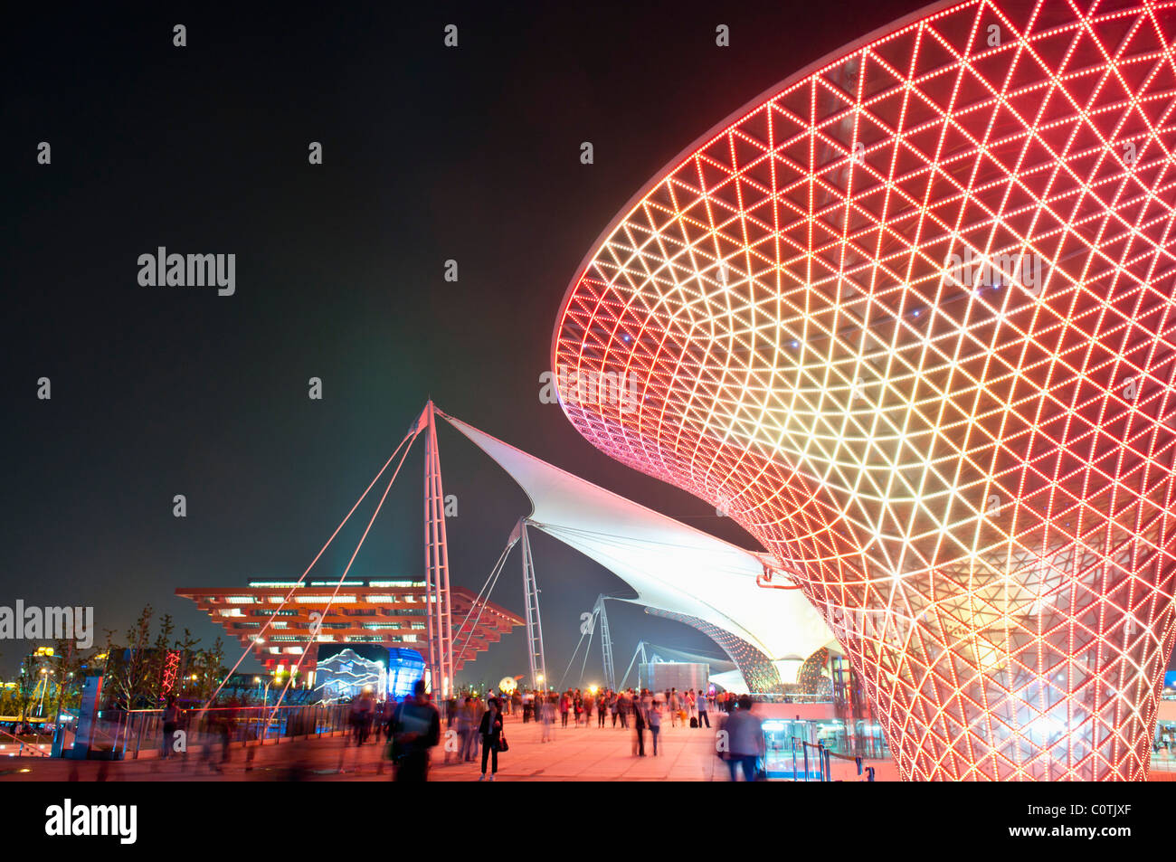 Shanghai world expo aerial hi-res stock photography and images - Alamy