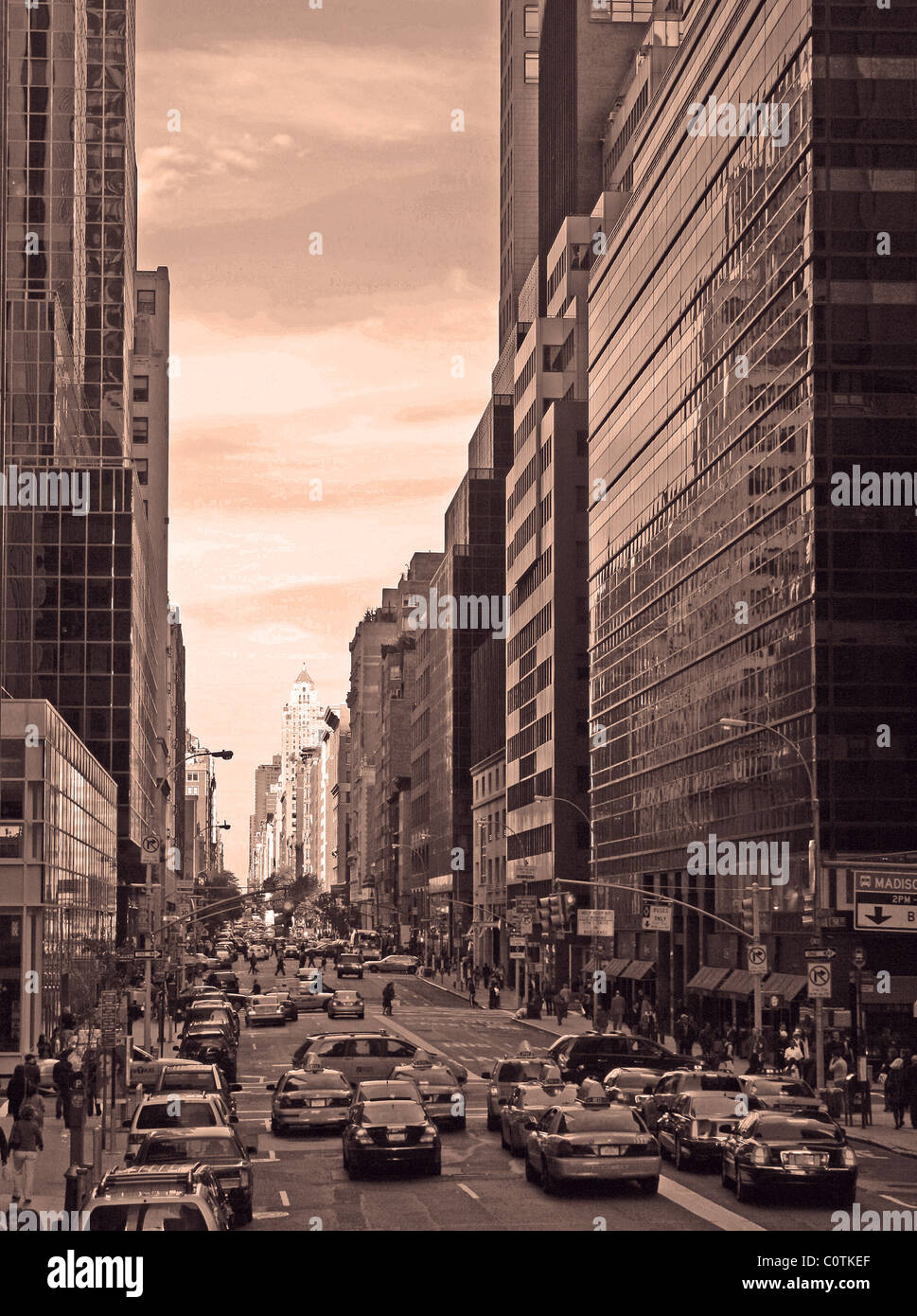 Skyscraper Sepia