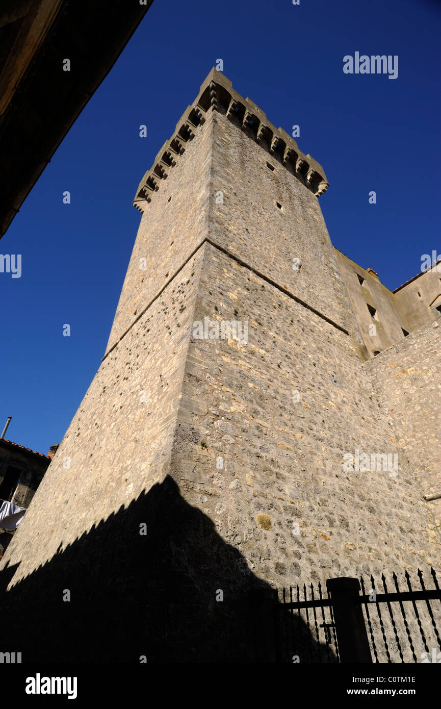 Italy, Tuscany, Capalbio, Rocca Aldobrandesca Stock Photo - Alamy