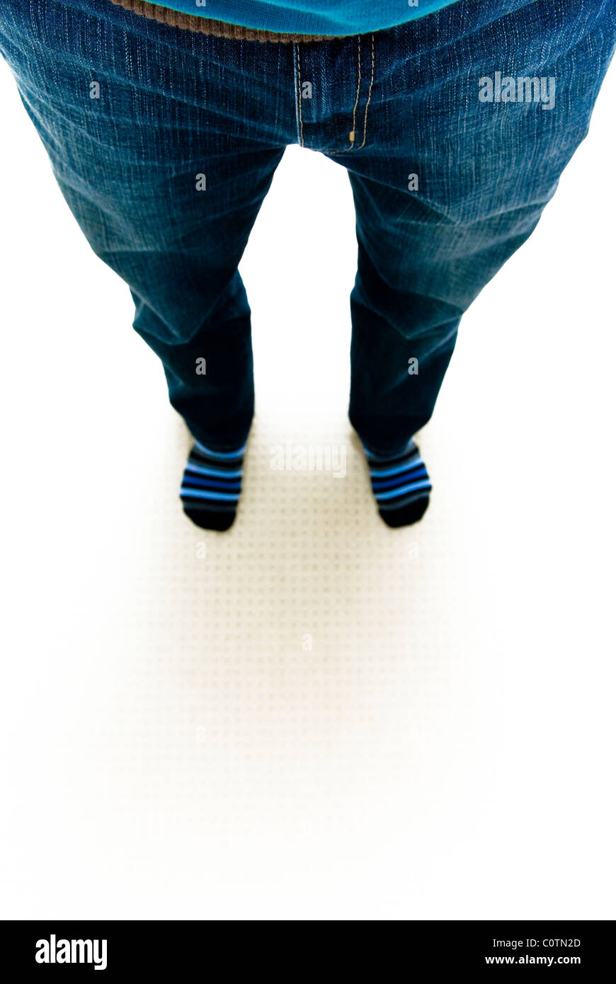 Clothed legs and feet hi-res stock photography and images - Alamy