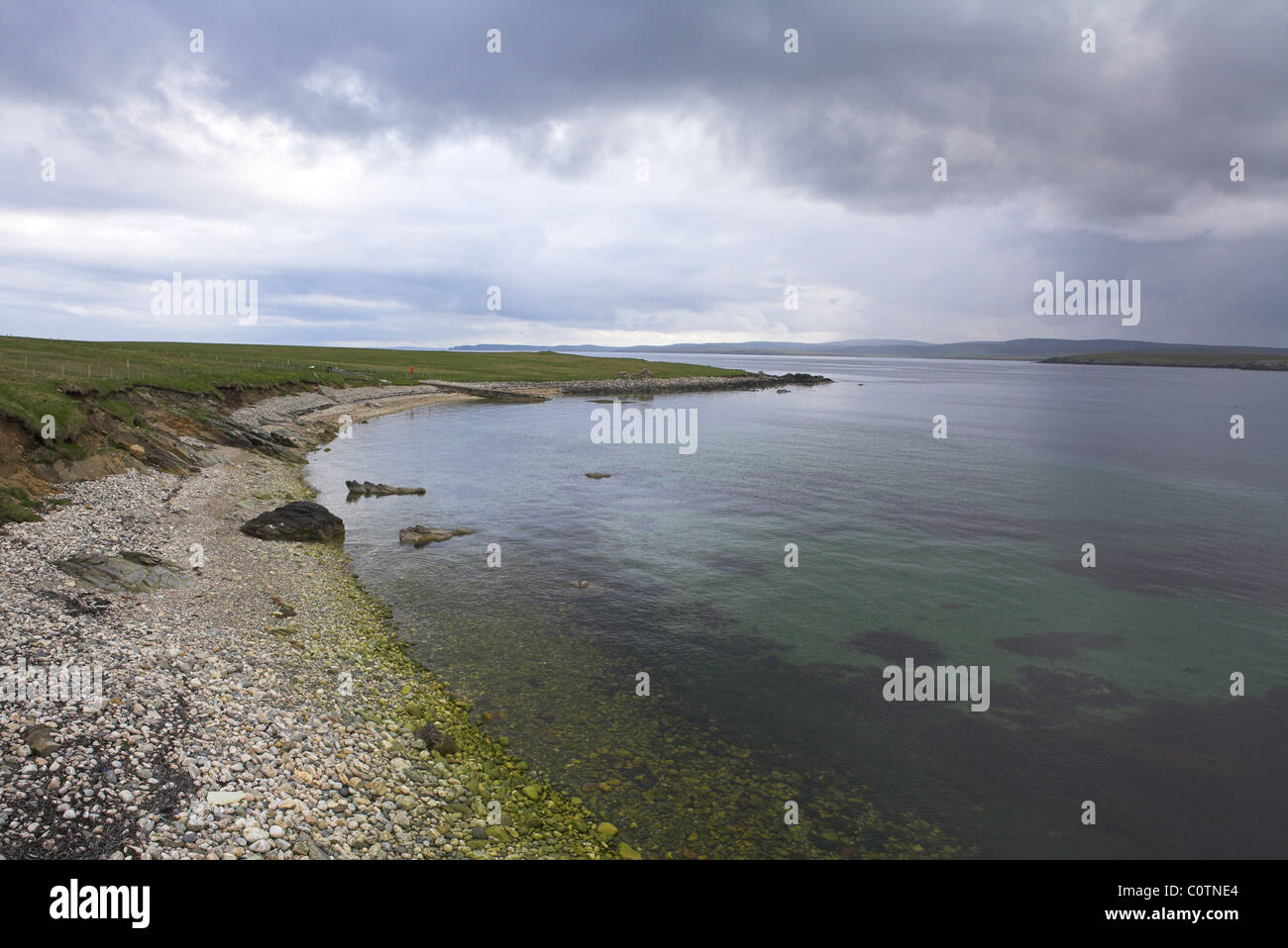 Sand of Sand, Fetlar, Shetland Isles in June Stock Photo - Alamy