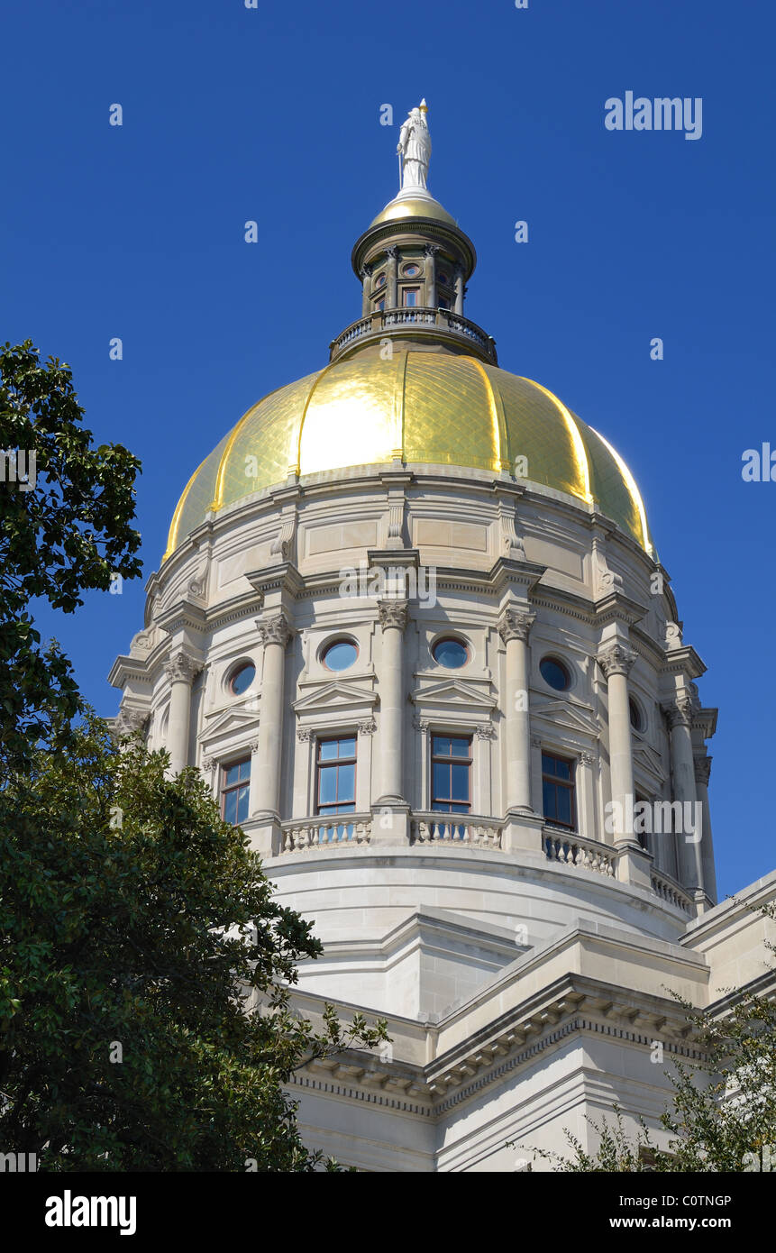 The Georgia State Capitol in Atlanta, Georgia Stock Photo - Alamy