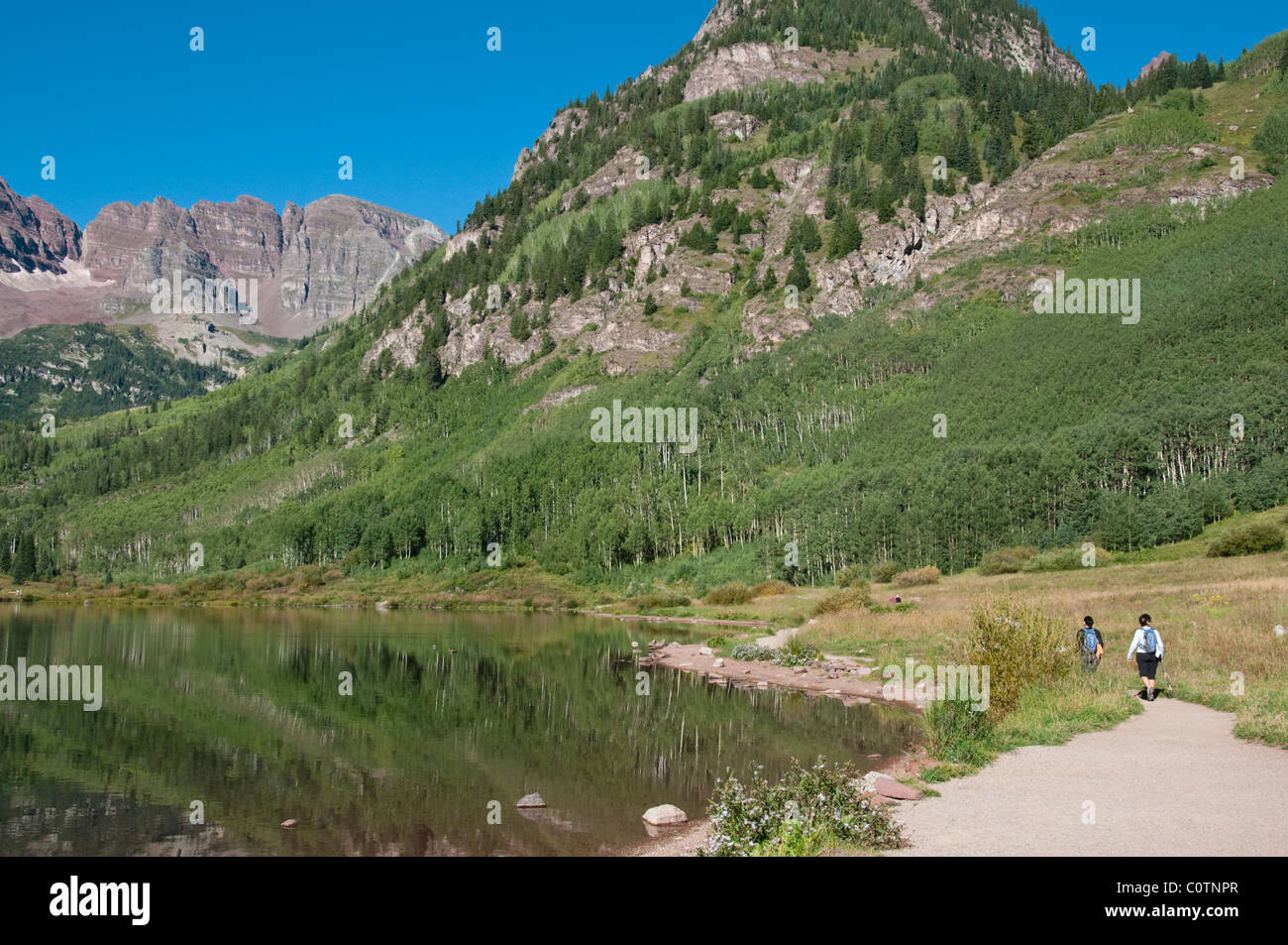 South & North Maroon Mountain Peaks,Recreation Area,Aspen,Maroon Bells ...
