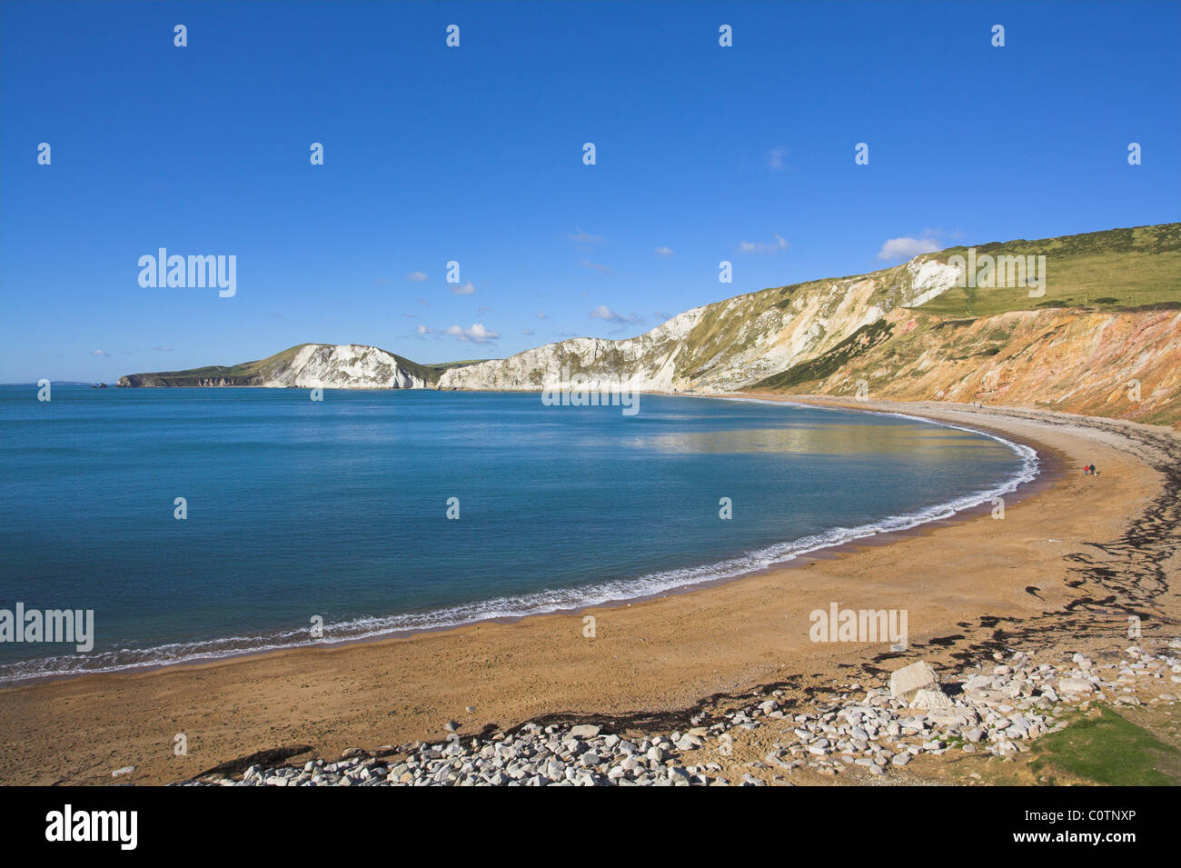 Worbarrow Bay, Dorset in October Stock Photo - Alamy