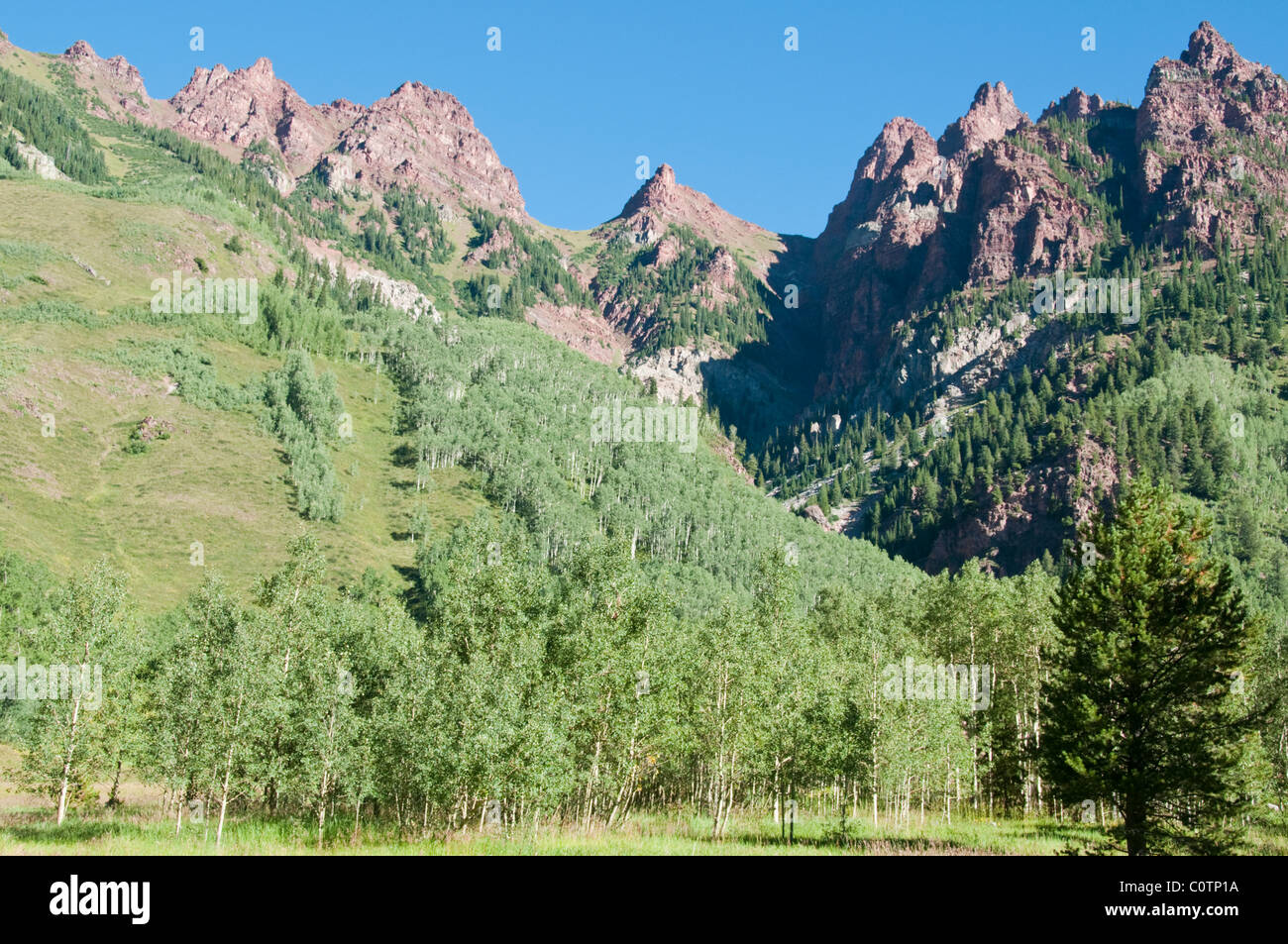 Colorado maroon bells fishing hi-res stock photography and images - Alamy
