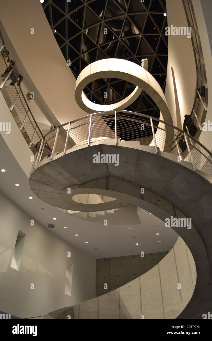 Modern staircase in museum hi-res stock photography and images - Alamy