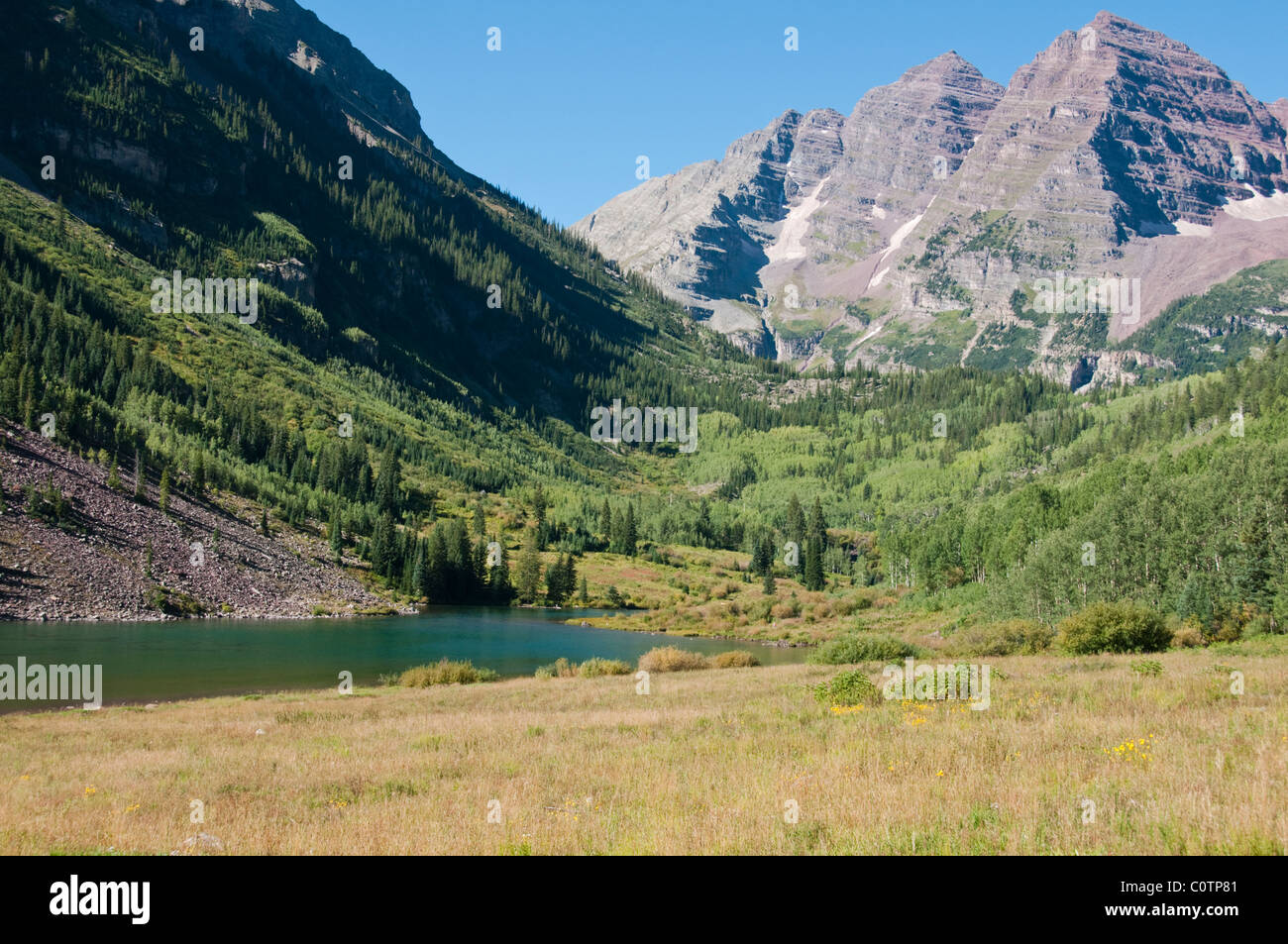 South & North Maroon Mountain Peaks,Recreation Area,Aspen,Maroon Bells ...