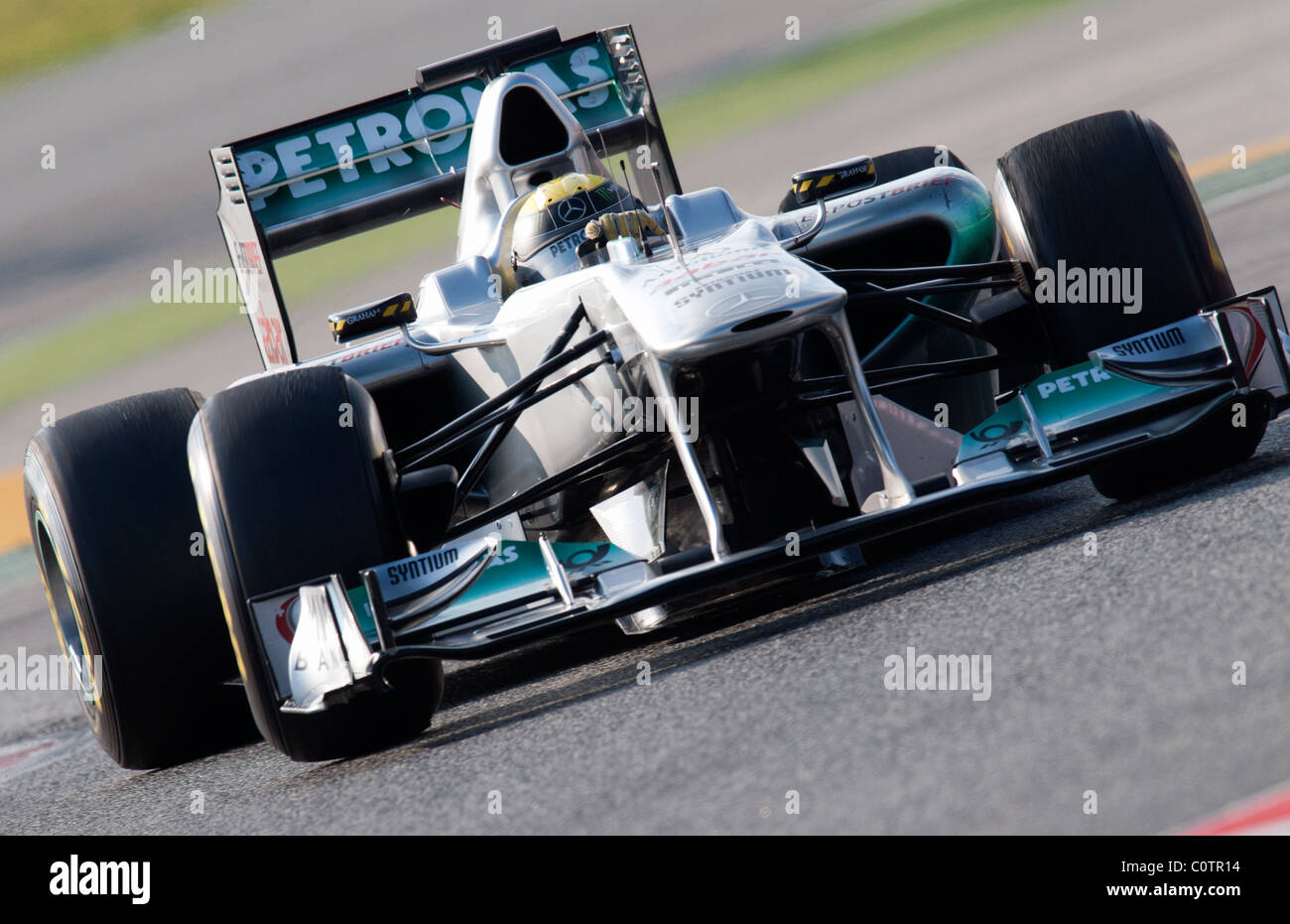 Mercedes f1 w02 hi-res stock photography and images - Alamy