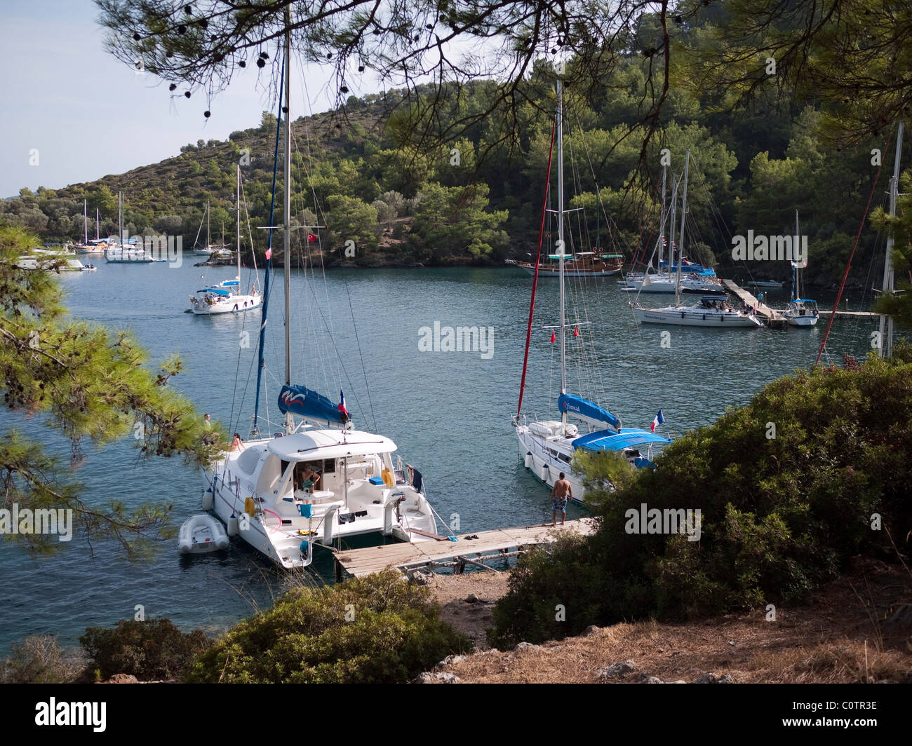 Sailing turkey tomb bay hi-res stock photography and images - Alamy