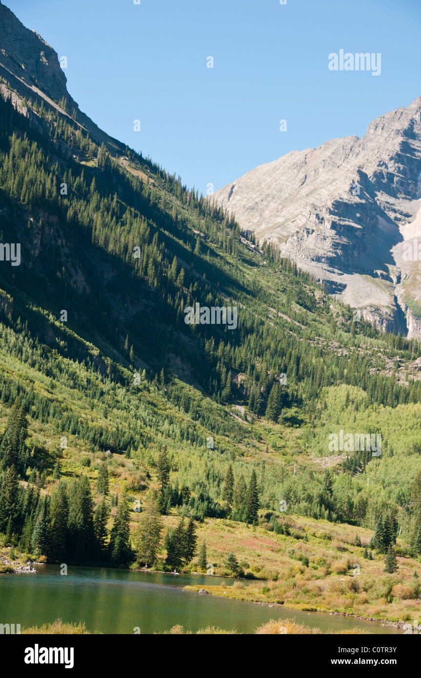 Colorado maroon bells fishing hi-res stock photography and images - Alamy