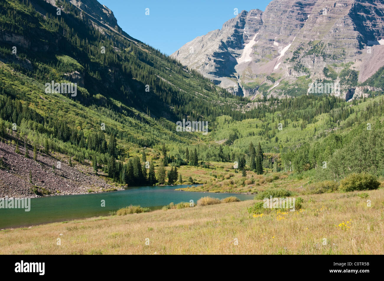 South & North Maroon Mountain Peaks,Recreation Area,Aspen,Maroon Bells ...