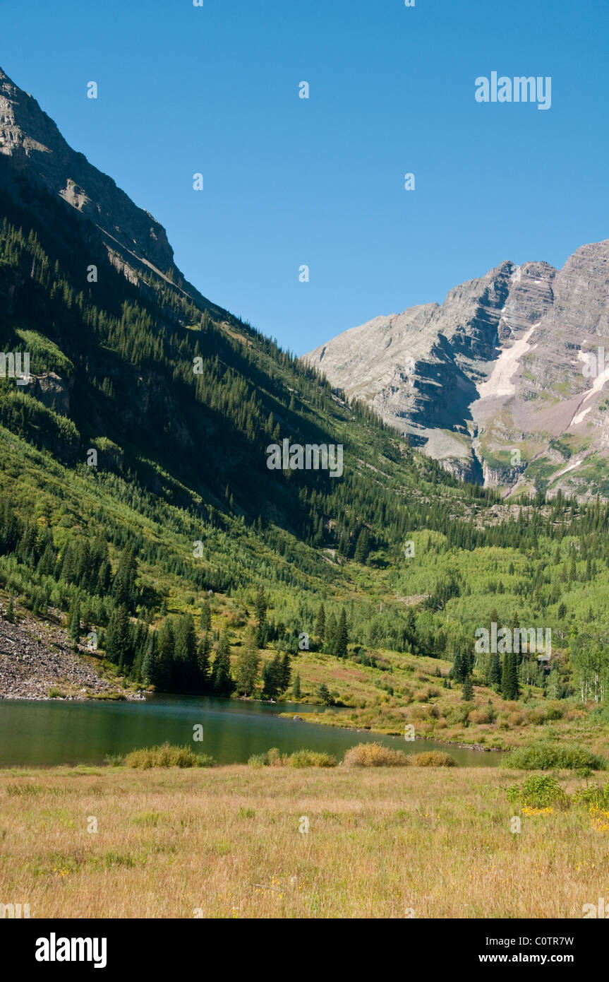 South & North Maroon Mountain Peaks,Recreation Area,Aspen,Maroon Bells ...