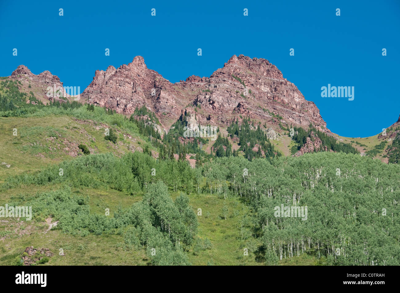Colorado maroon bells fishing hi-res stock photography and images - Alamy