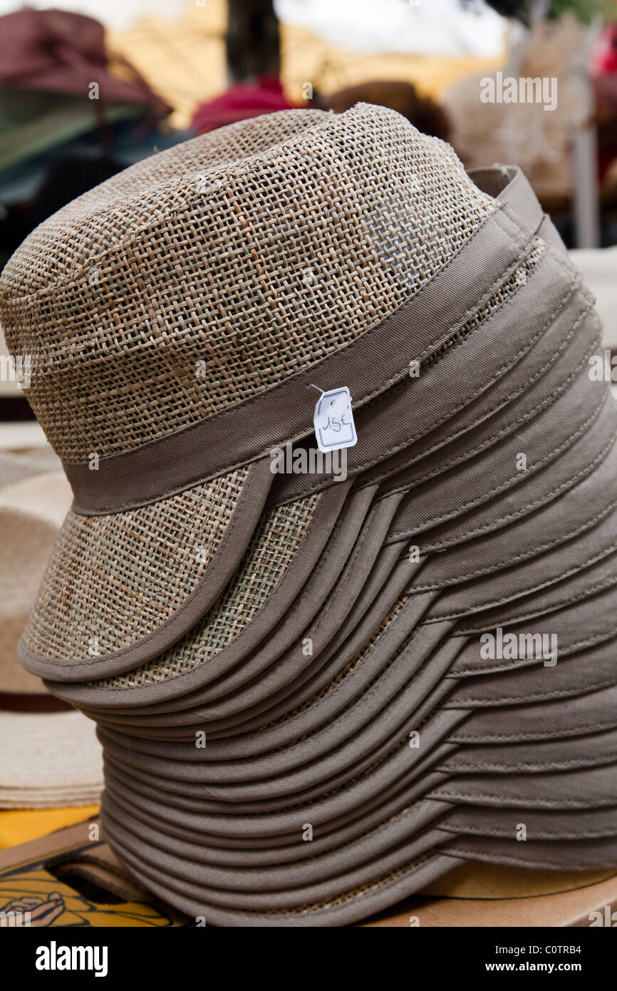 Woven hat hi-res stock photography and images - Alamy