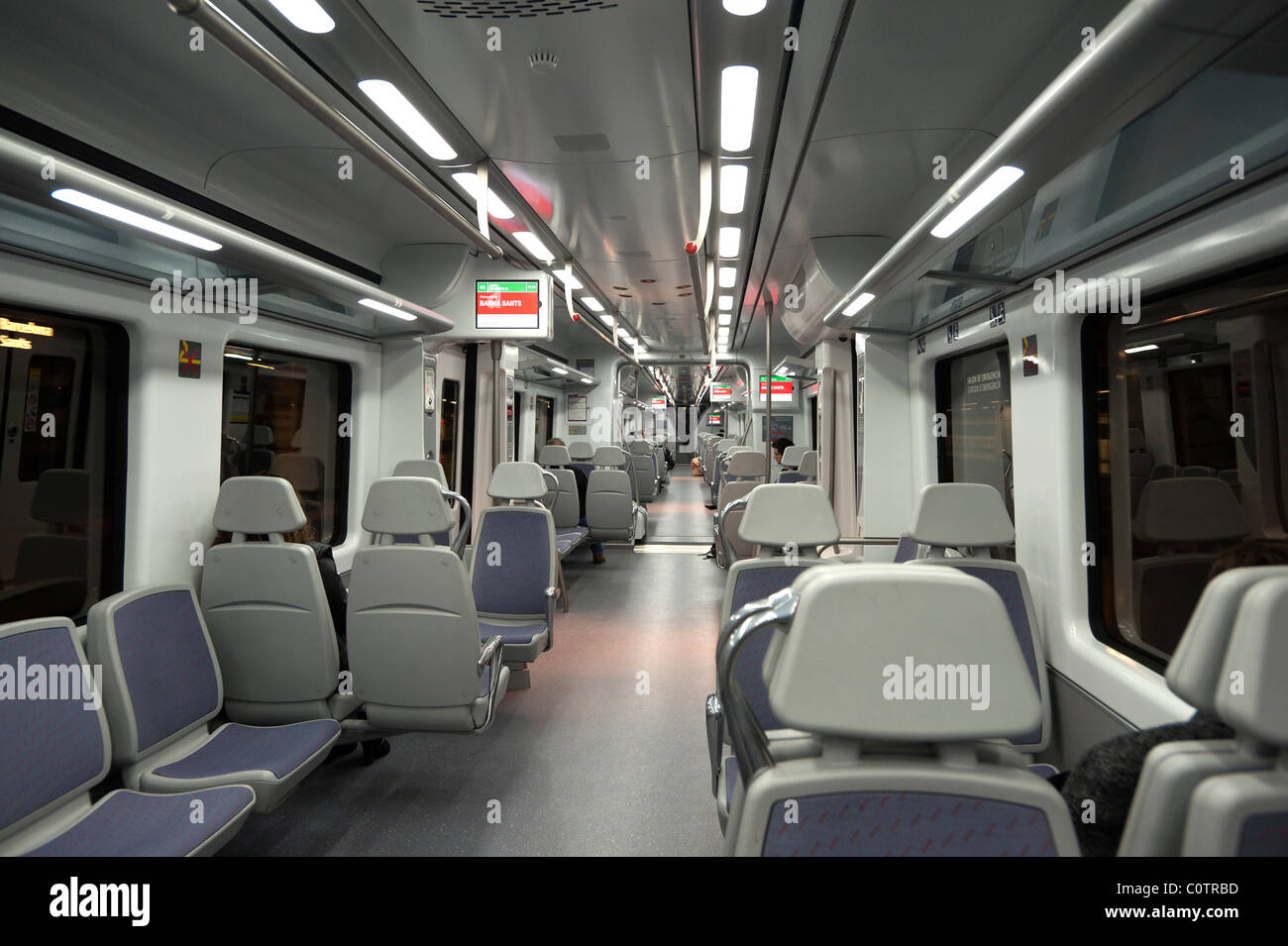 Train Seats Interior Stock Photos & Train Seats Interior Stock Images ...