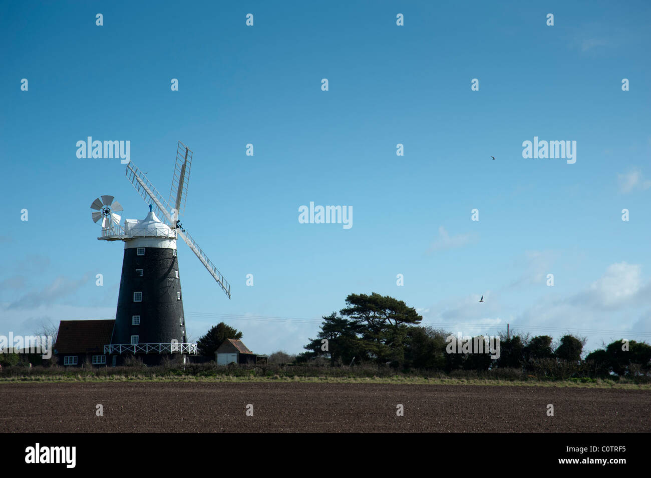 Burnham overy windmill hi-res stock photography and images - Alamy