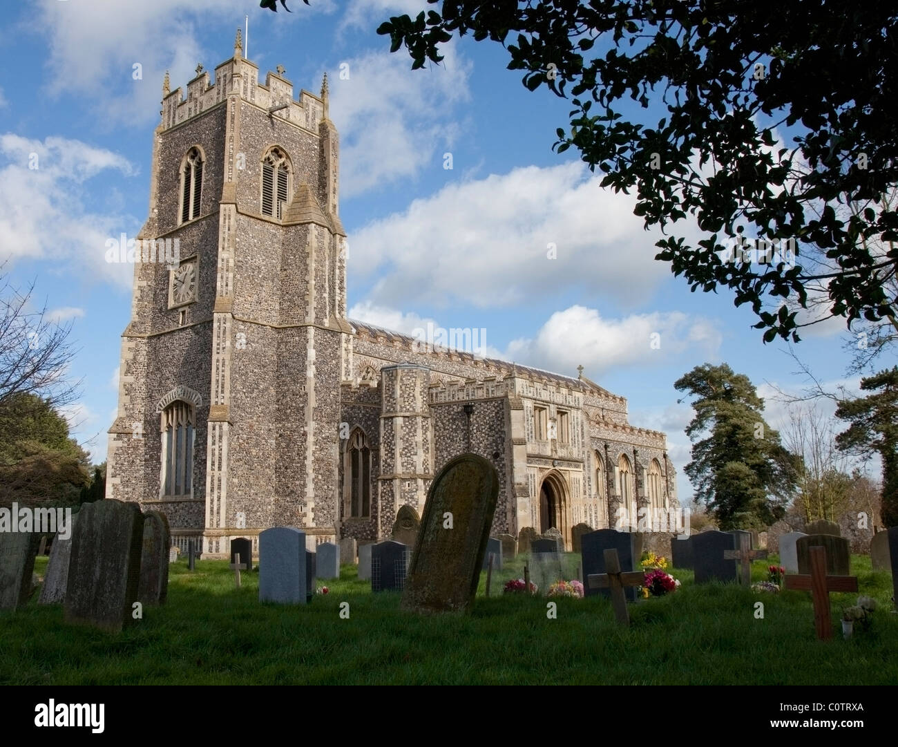 Loddon Holy Trinity Church Norfolk Stock Photo - Alamy