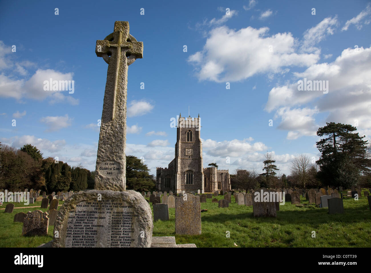 Loddon Holy Trinity Church Norfolk Stock Photo - Alamy