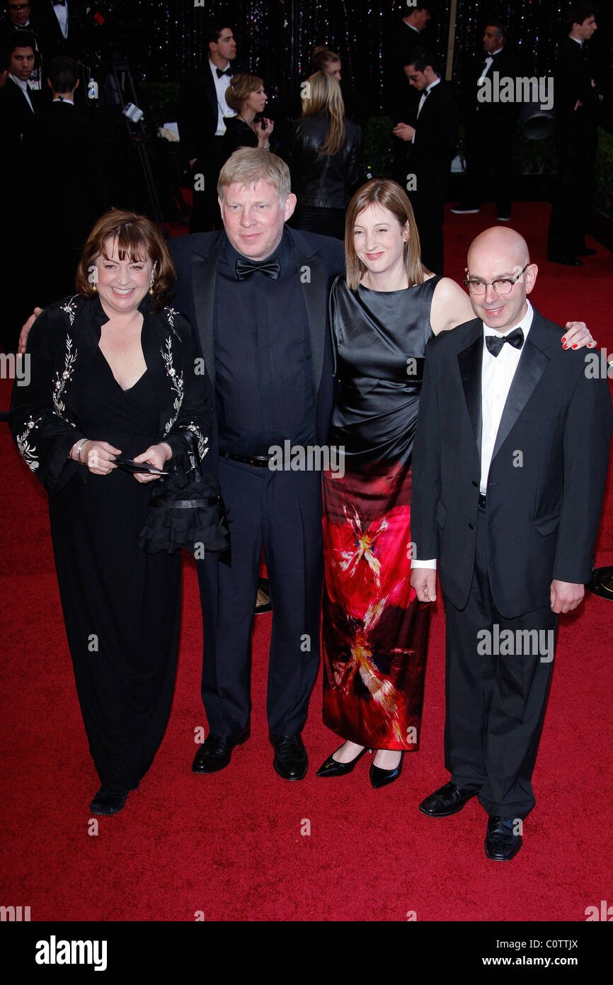 EVE STEWART DANNY COHEN JUDY FARR 83RD ACADEMY AWARDS RED CARPET ...