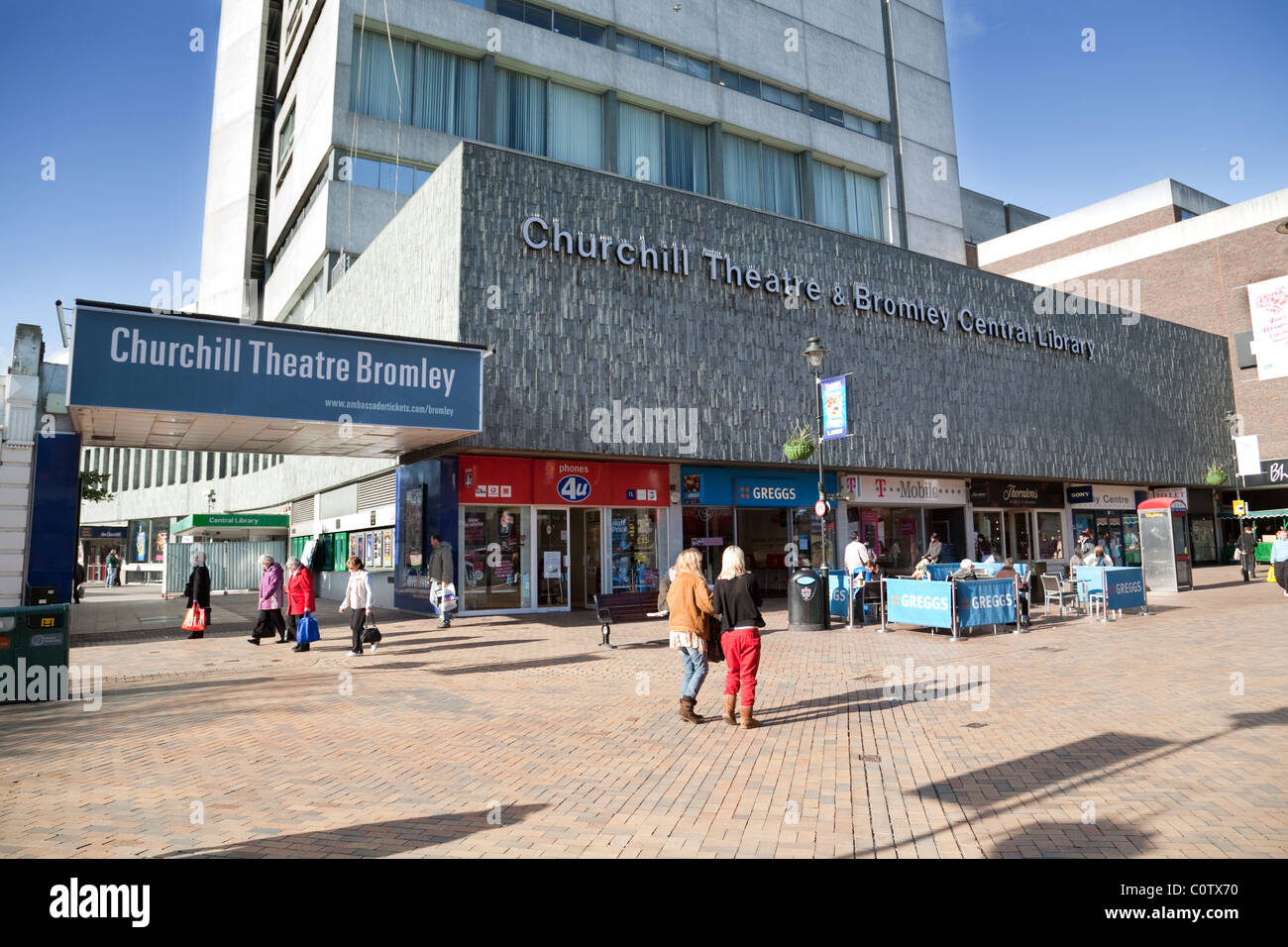Bromley High Street, Bromley, Kent UK Stock Photo - Alamy