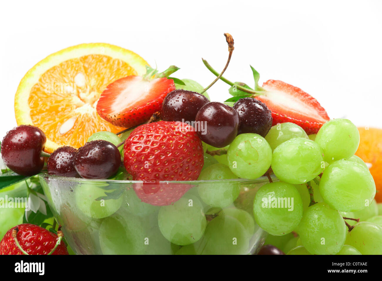 Still-life of fresh fruit Stock Photo - Alamy