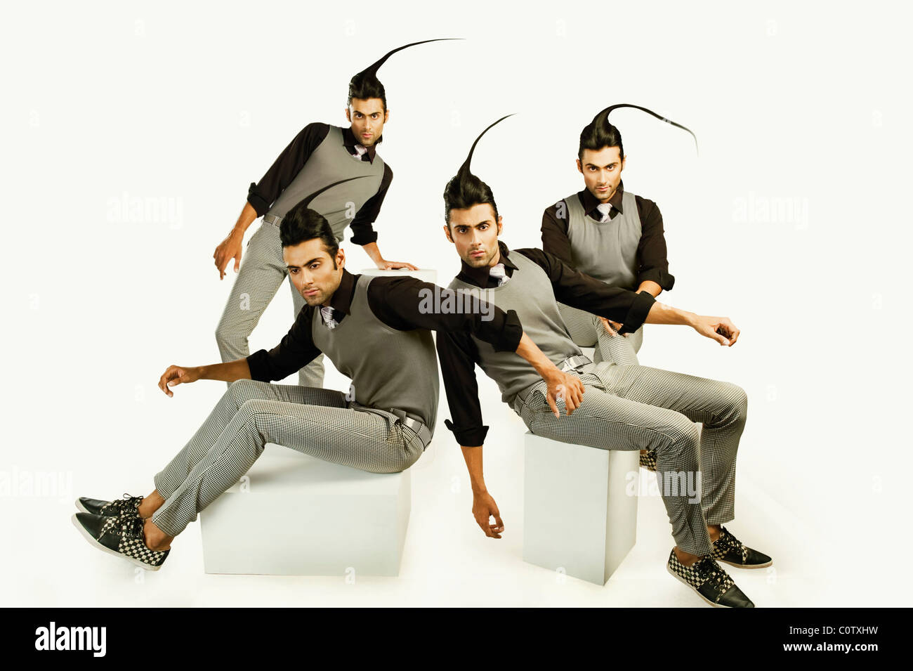 Multiple man hi-res stock photography and images - Alamy