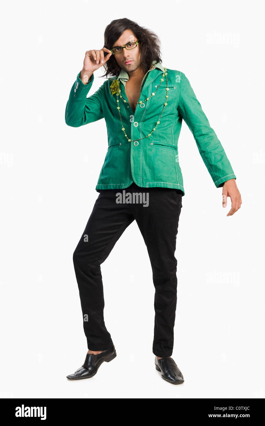 Portrait young indian male Cut Out Stock Images & Pictures - Alamy