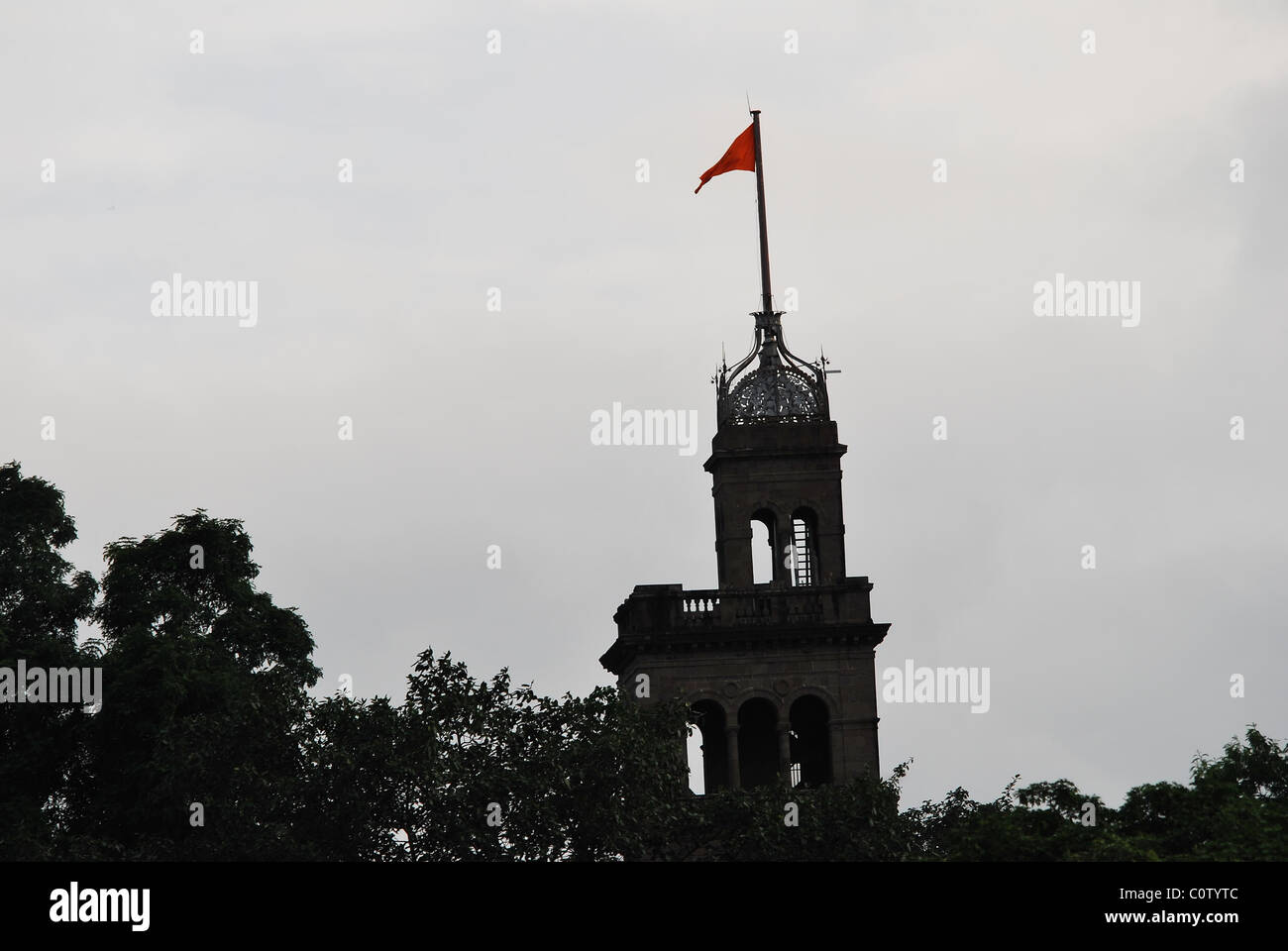 poona university tower Stock Photo - Alamy