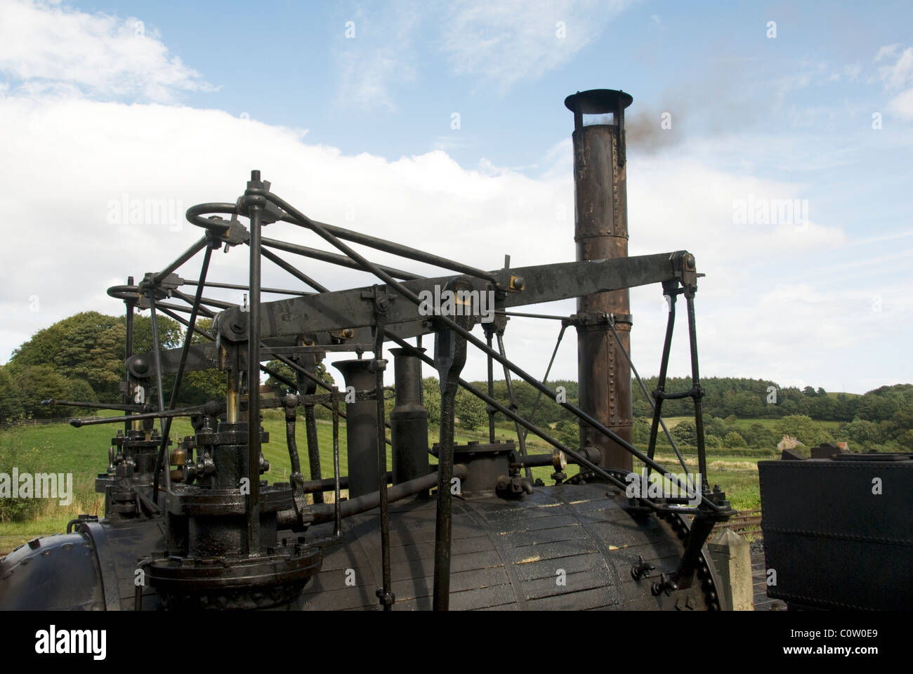 DURHAM; BEAMISH MUSEM; POCKERLEY WAGGONWAY. WORKING SHAFTS OF ...
