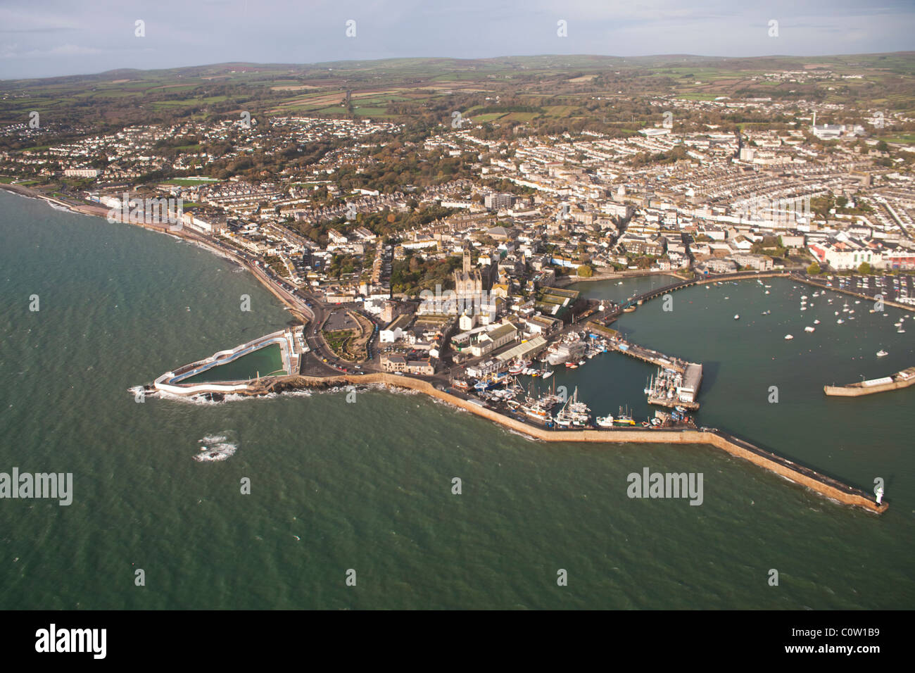 Penzance aerial hi-res stock photography and images - Alamy