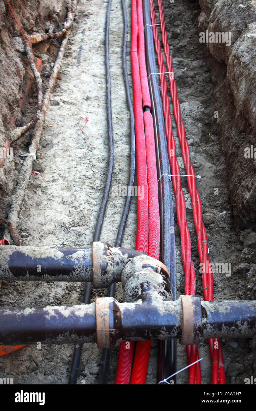 Cable Trench Old Castle