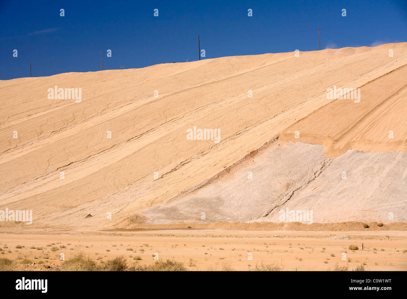 strip mine reclamation, New Mexico Stock Photo - Alamy