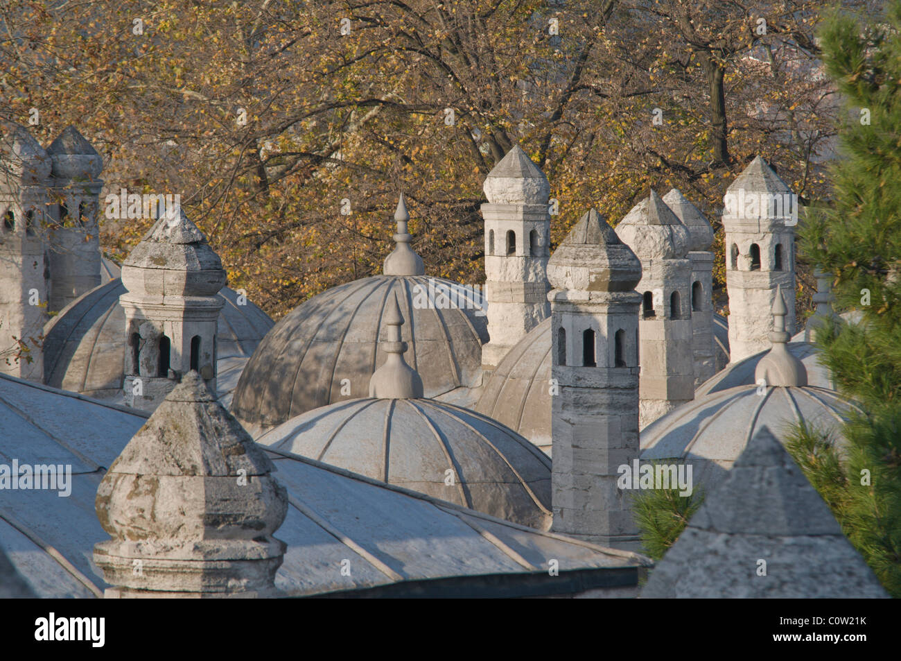 The Süleymaniye Mosque complex,built by Mimar Sinan,istanbul,Turkey ...