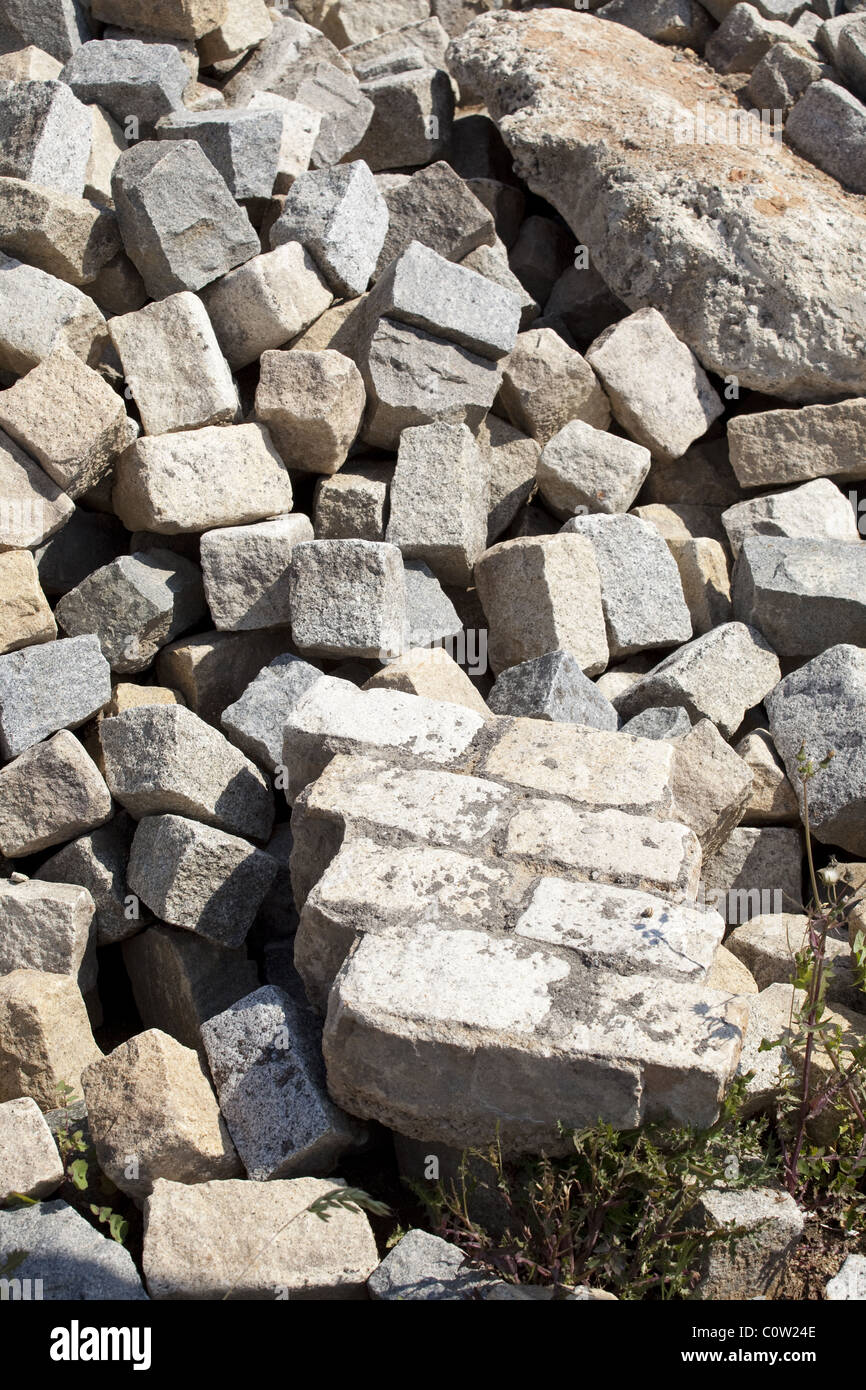paving stones detail Stock Photo - Alamy